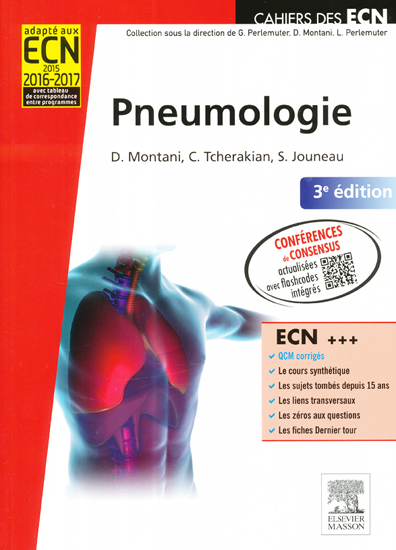Pneumologie (3e ed.) - ELSEVIER / MASSON - Cahiers des ECN - 9782294097072